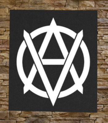 Vegan Anarchist Canvas Print / BACK Patch Animal Rights Liberation ...