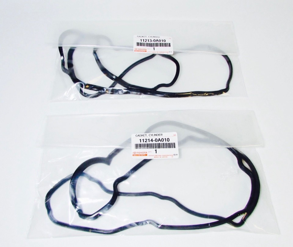 NEW GENUINE TOYOTA LEXUS OEM TIMING BELT KIT W/ VALVE COVER GASKETS ...