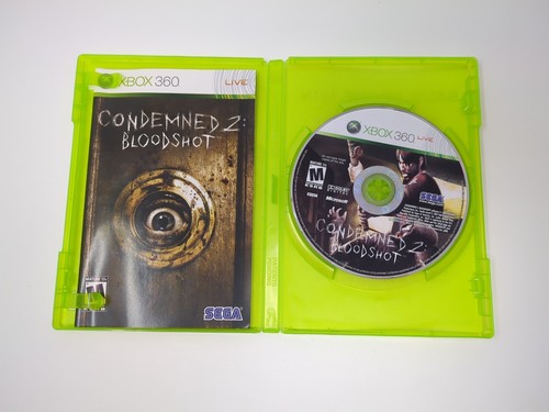 Condemned 2: Bloodshot Game and Manual (Microsoft Xbox 360, 2008 ...