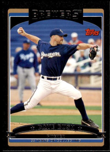 Dave Bush Card 2006 Topps Update Black #UH130 | eBay