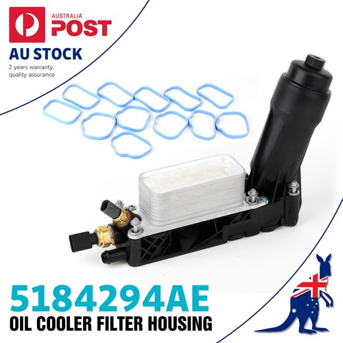 Oil Cooler Filter Adapter Housing for Chrysler Dodge Jeep 3.6L 11-13 ...