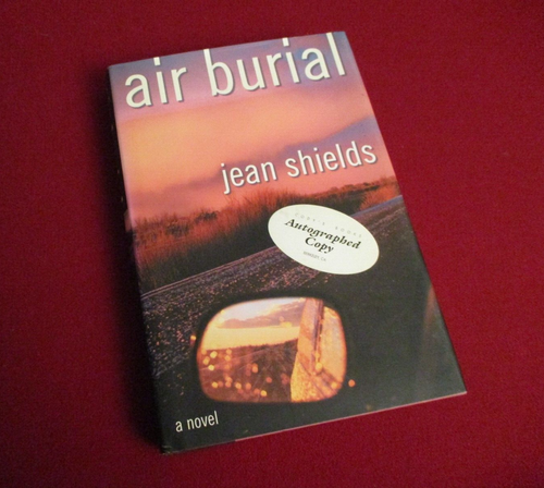 SIGNED ~ Air Burial by Jean Shields (2002) Hardcover Novel | eBay