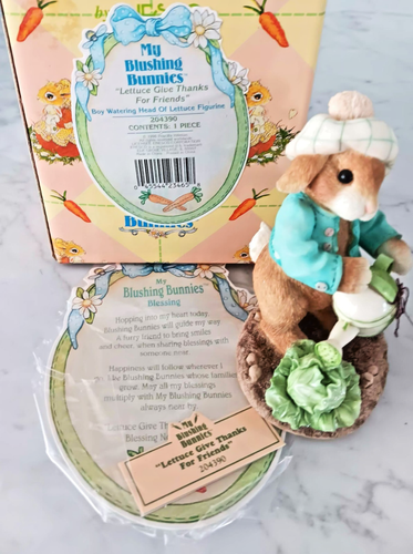 NEW My Blushing Bunnies "Lettuce Give Thanks for Friends" #204390 ...