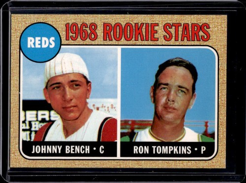 1998 Topps Reprint Johnny Bench Ron Tompkins #247 | eBay