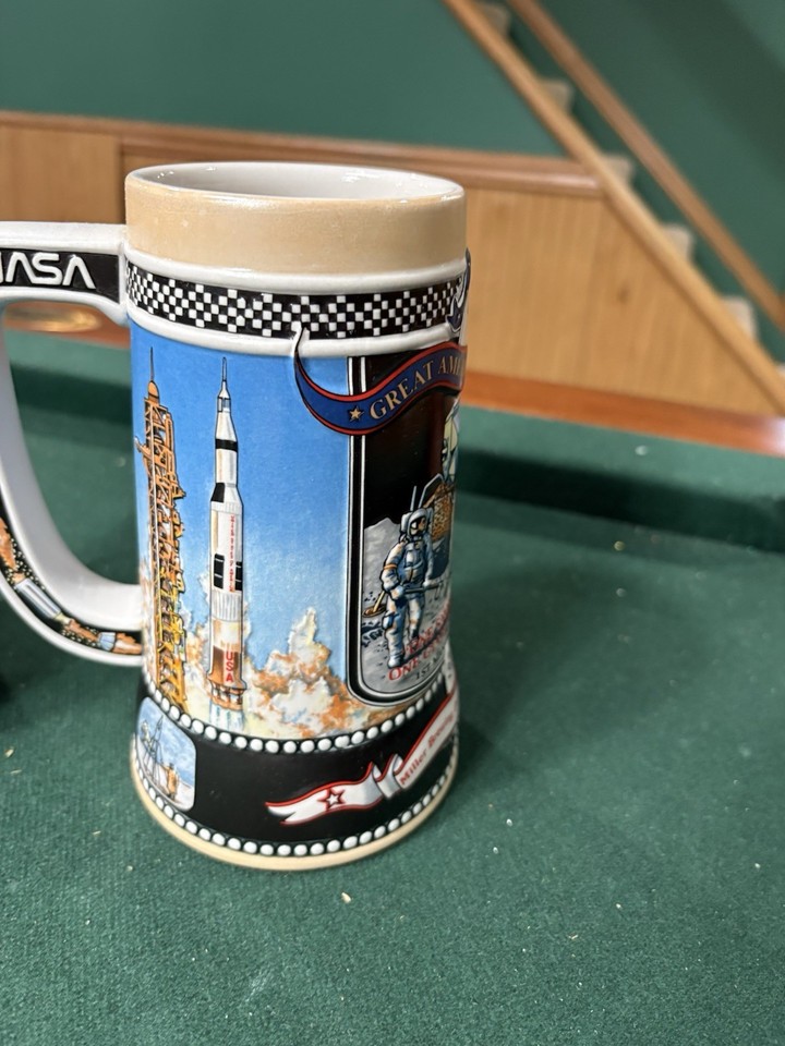 Miller High Life Apollo 11 NASA Great American Achievements Ceramic ...