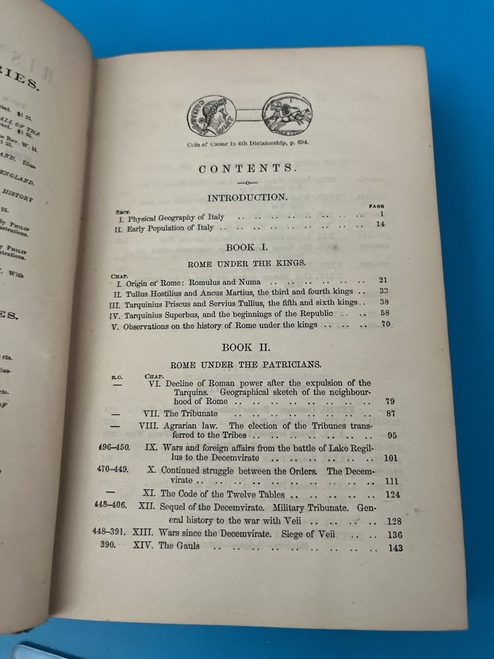 History of Rome by Henry G Liddell , DD Published In 1887 | eBay