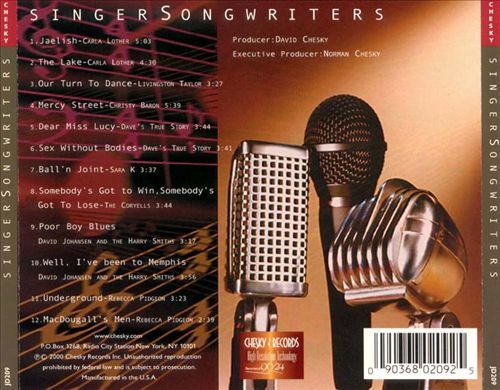 VARIOUS ARTISTS SINGER SONGWRITERS NEW CD 90368020925| eBay