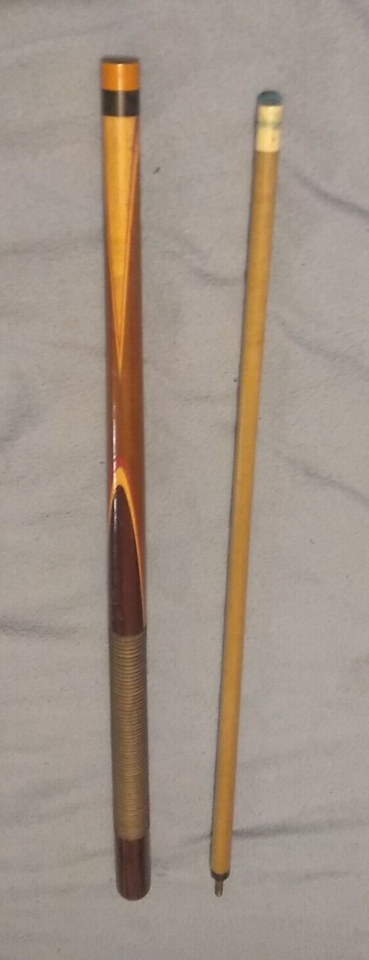Antique Vintage Unknown Butterfly Splice Two-Piece Pool Billiard Cue | eBay