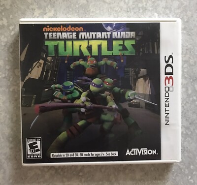 Nintendo 3DS - Teenage Mutant Ninja Turtles CIB | eBay