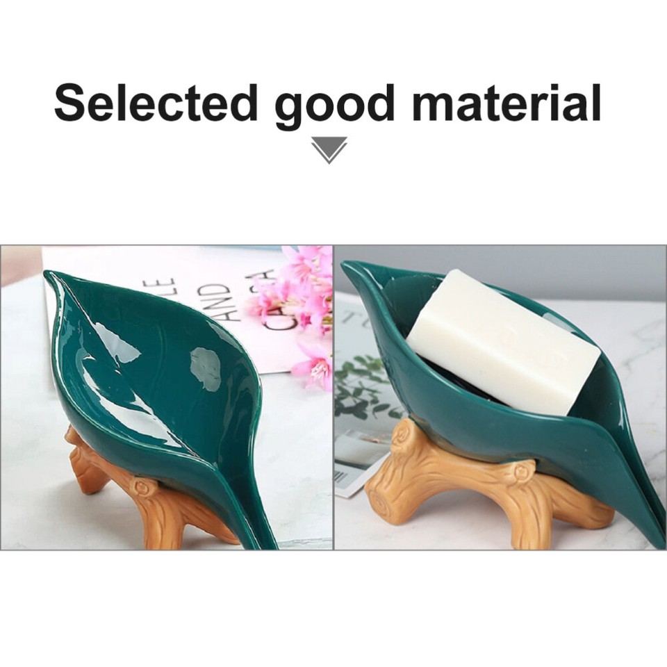 Countertop Soap Dish Drain Soap Dish Bathroom Soap Holder Decorative ...