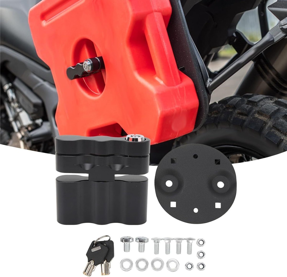 Rotopax Locking Pack Mount RotopaX RX-LOX-PM LOX Pack Mount Rotopax ...