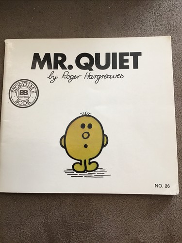 Mr. Quiet / Roger Hargreaves (1989) - Children's Paperback Book - 2nd ...