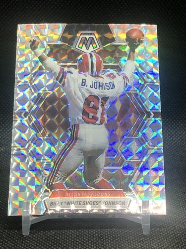 2023 Panini Mosaic BILLY "WHITE SHOES" JOHNSON Silver Mosaic Prizm #11 Falcons | eBay