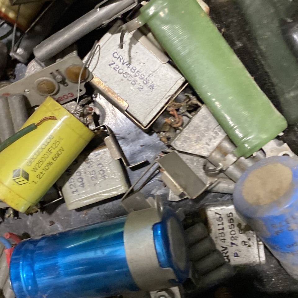 Ham Radio Capacitor Lot From Collector Estate Mallory Aerovox SPRAGUE ...