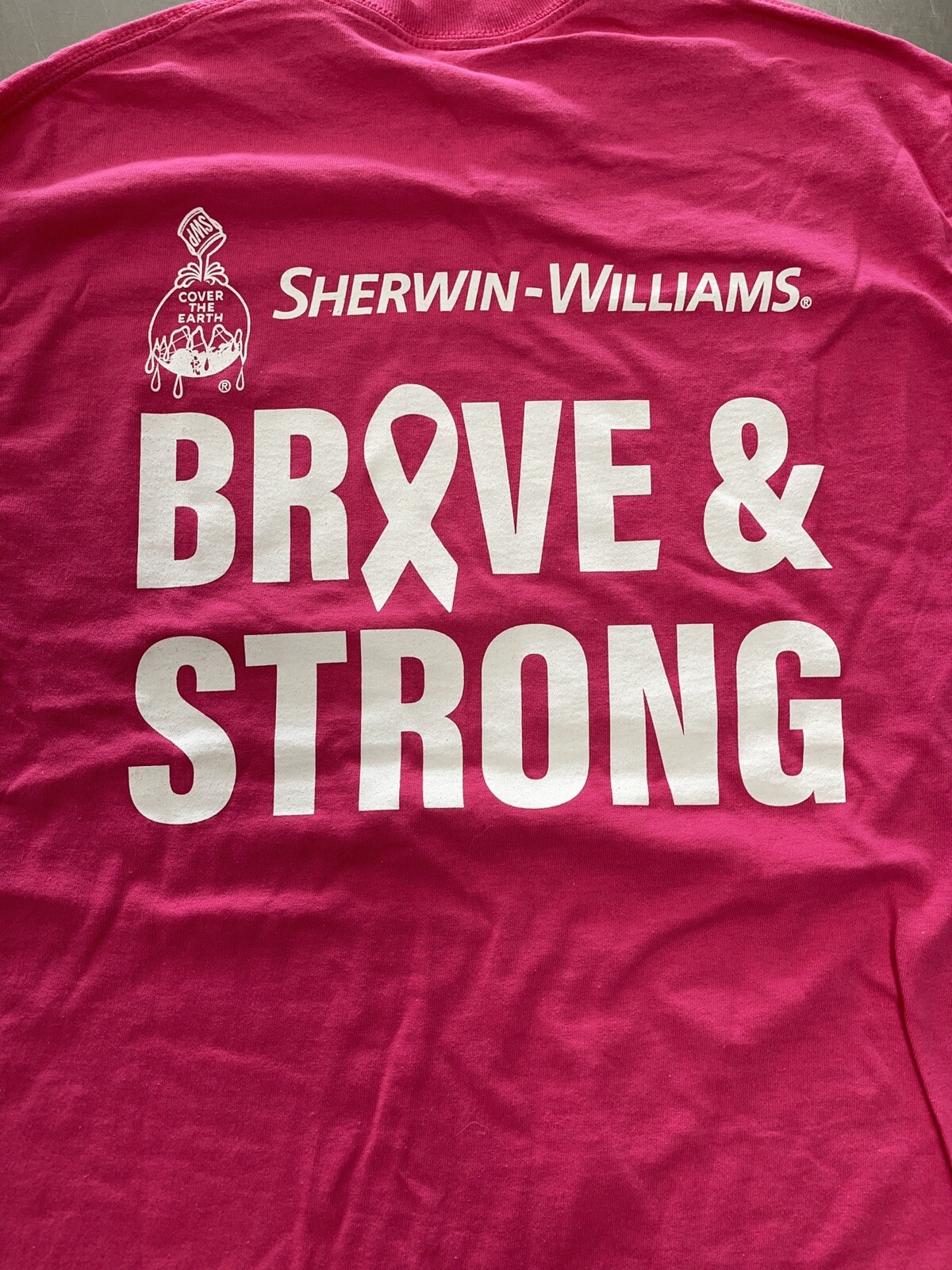 Sherwin-Williams Brave And Strong Medium T-shirt + Bracelet | eBay