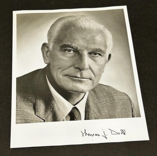 Vintage Thomas J Dodd US Senator of Connecticut Autograph / Signed ...