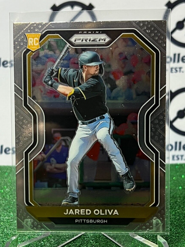 2021 PANINI PRIZM JARED OLIVA # 34 ROOKIE PITTSBURGH PIRATES BASEBALL ...
