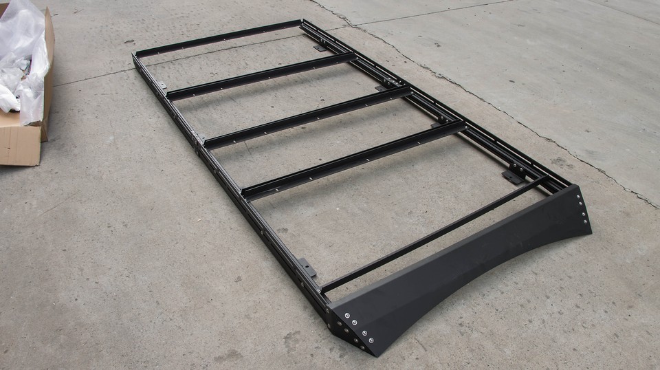 Van Roof Ladder Rack for Ford Transit148"Low/Medium/High Roof with Wind ...