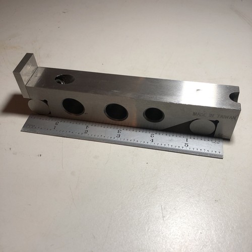 5” Sine Bar With Back Stop 1” Wide | eBay