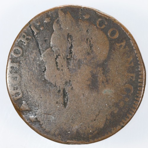 1787 Connecticut Copper 1/2 Half Penny - Miller-33 | eBay