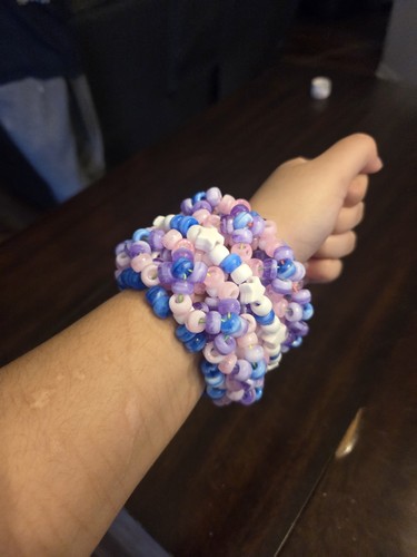 MARBLED COOL kandi bracelet MINI ROTATOR CUFF | eBay