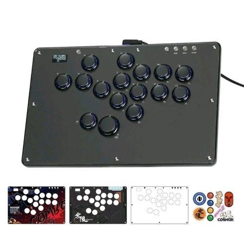 COSMOX Gaming HautePad U Series U16 Black Leverless Controller Arcade ...