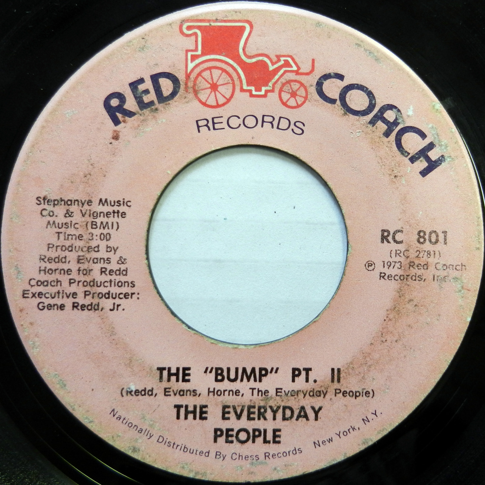 The Everyday People 45 Die Bump Rot Coach #660 | eBay.de