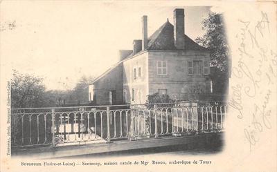 CPA 37 BOURGUEIL SANTENAY MAISON DE Mr RENOU(dos non divisé) | eBay