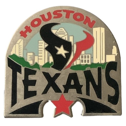 NFL Houston Texans Logo City Skyline Souvenir Pin | eBay