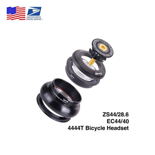 CNC Bicycle Headset 44MM For OD ø44 T For Tapered Tube Fork 1.5 Adapter ...