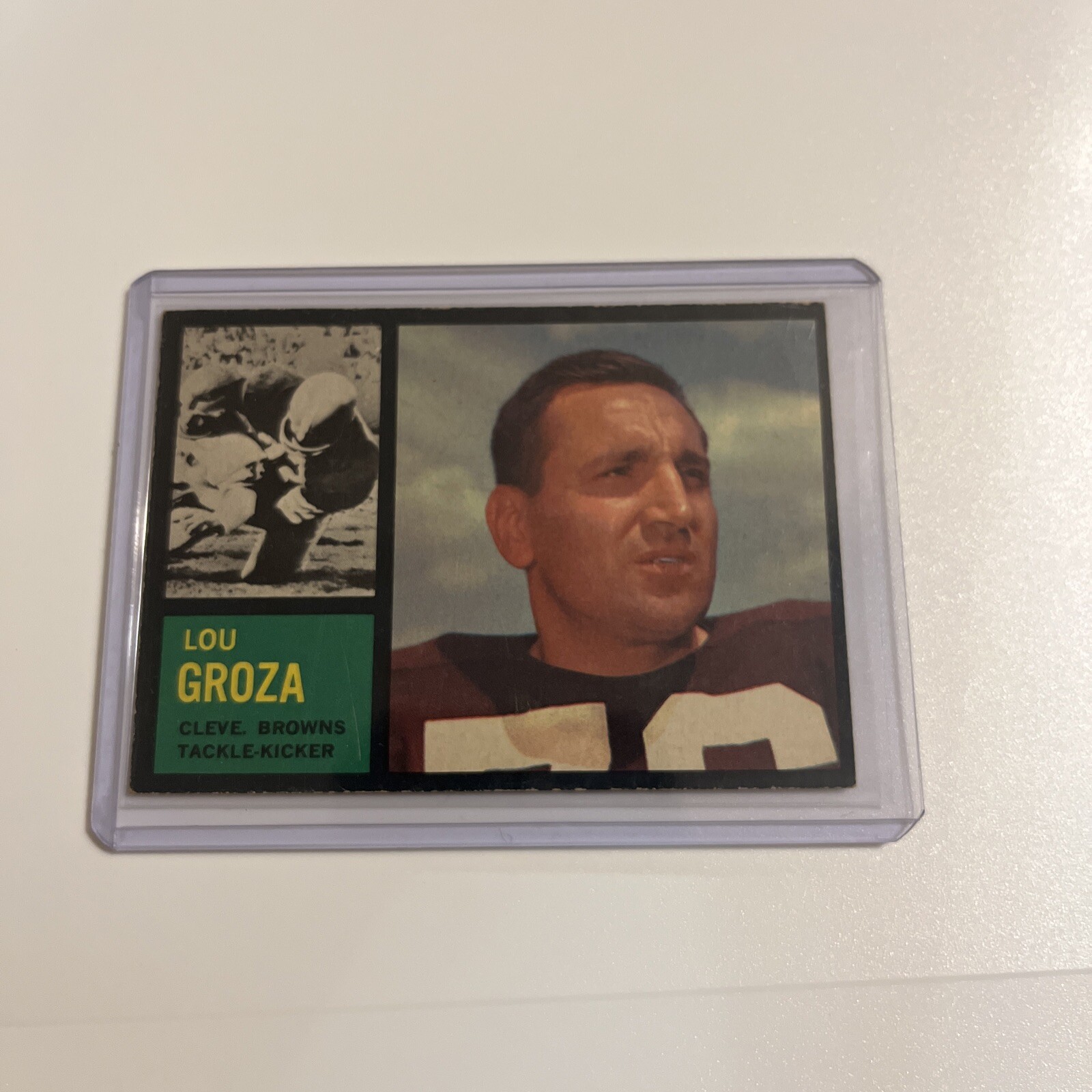 1962 Topps - #32 Lou Groza for sale online | eBay