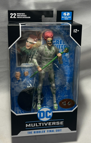 Mcfarlane DC Multiverse RIDDLER Final Suit Batman Forever 7" RED ...