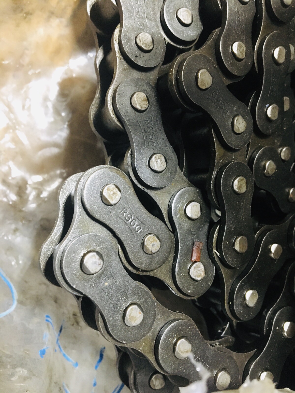 RS60 RIV ROLLER CHAIN 169 INCHES | eBay