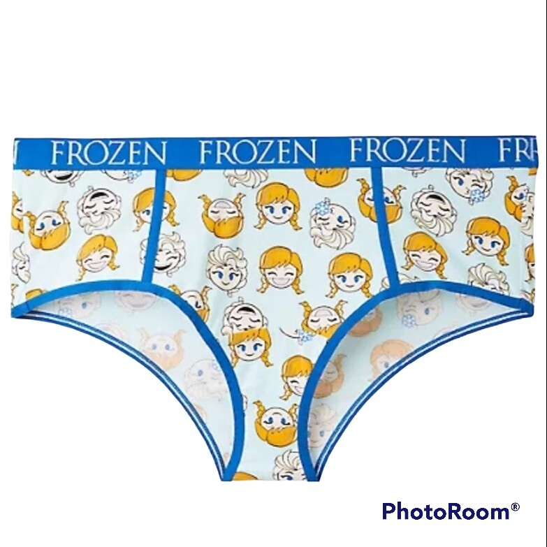 5X 28W Torrid Blue Frozen Cheeky Panty Disney Princess Elsa Anna Cotton ...