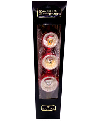 Christopher Radko Looney Tunes Christmas Trio Tree Topper Bugs Taz ...