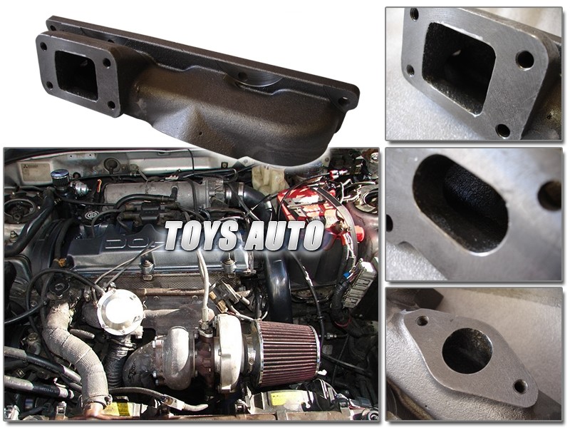 Rev9 CAST T3 t3/t4 Turbo Manifold Side Mount for Eclipse 420A 2.0L ...