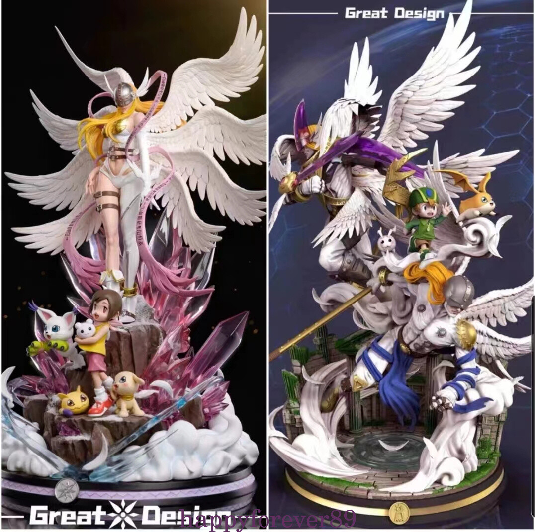 Great Design Studio Digimon Adventure Angemon Angewomon GK Resin ...