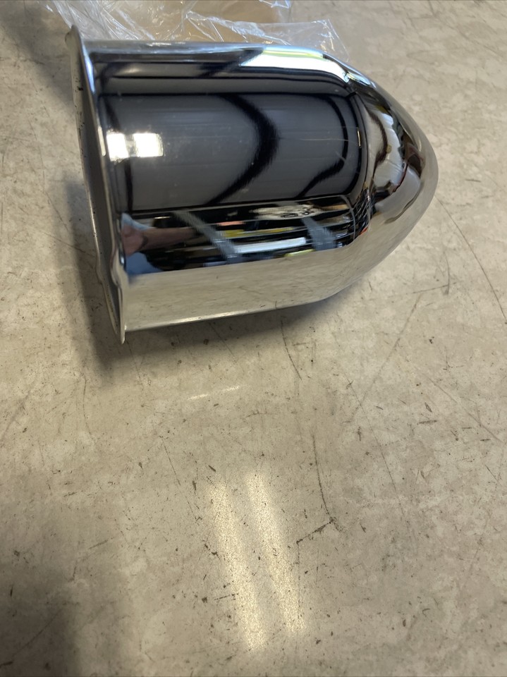 U.S. Wheel C115 Push Thru Bullet Center Cap Fits: Rat Rod and Skull ...