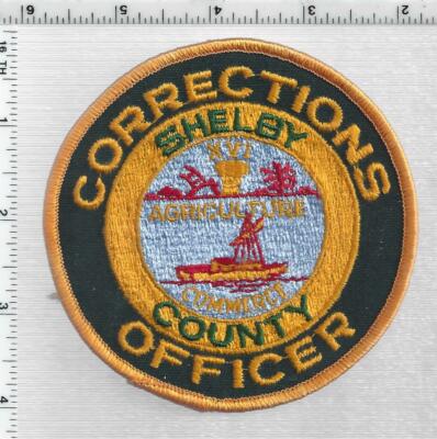 Shelby County Correction (Tennessee) 1st Issue Shoulder Patch | eBay