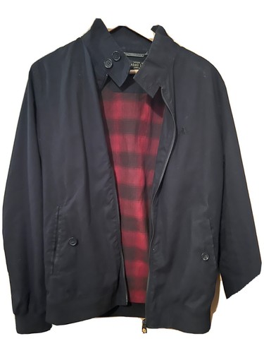 label lab leather jacket - medium mens black | eBay