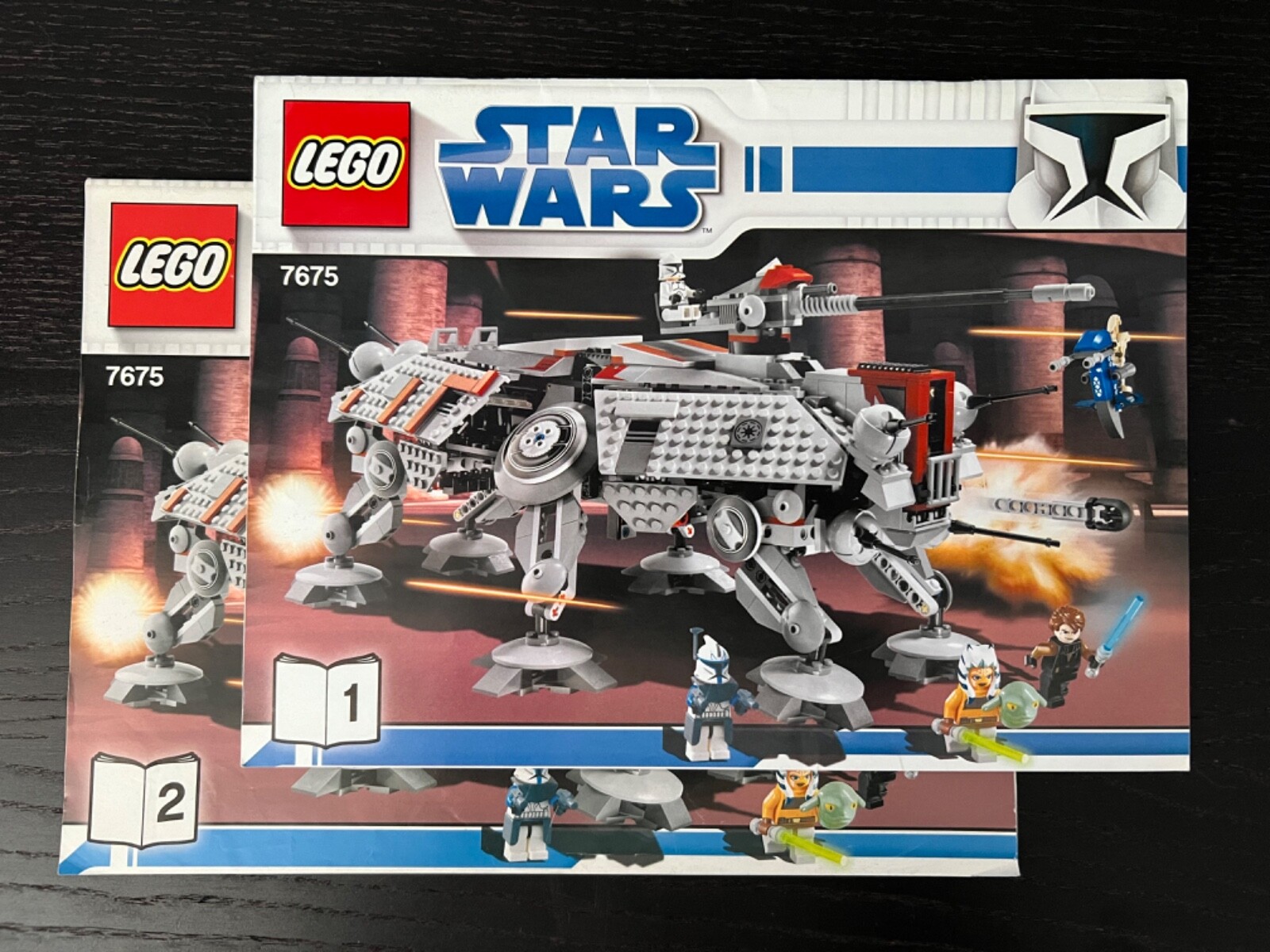 7675 LEGO Star Wars The Clone Wars AT-TE Walker (Refurbished) *read ...