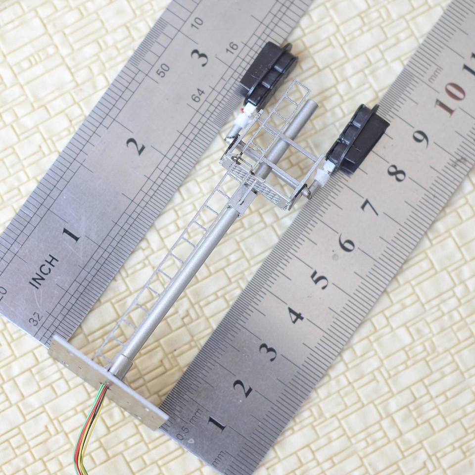 1 x HO scale Darth Vader signal snowshield steel 3 colors opposite 2 ...