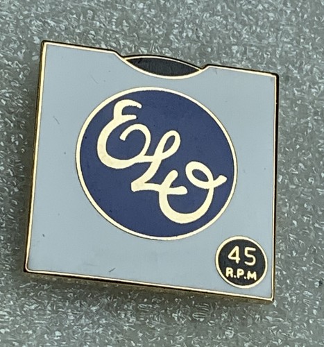 Very Rare Electric Light Orchestra Enamel Badge - ELO Rock Music Icon ...