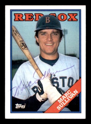 1988 Topps Baseball #354 Marc Sullivan Signed Auto Autograph (no COA ...