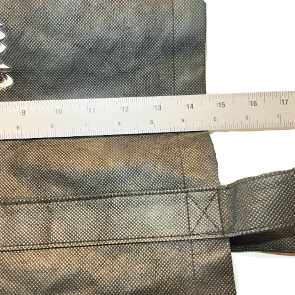 Vtg NR-12 Bag Born to Run 421 Snake Tennessee Run Black Motorcycle ...