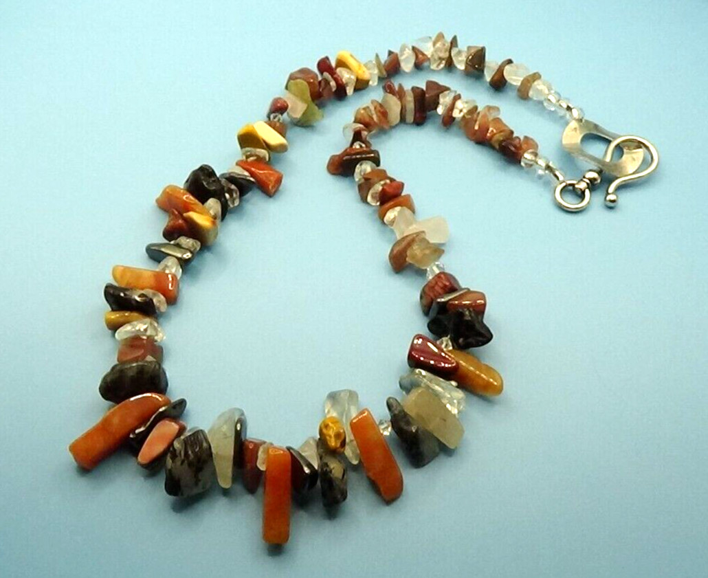 Stunning Graduated Multi Gemstone Multi Color, Silver… - Gem