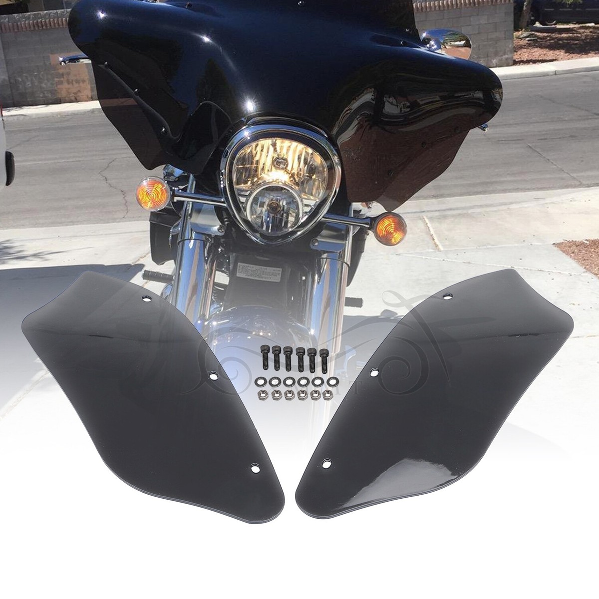 Batwing Fairing Harley Davidson Wind Splitter Air Flow