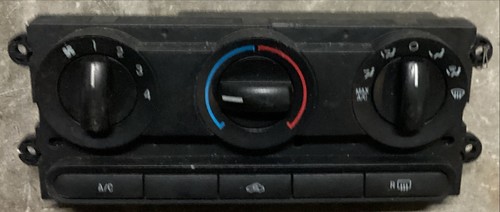 06-09 FORD FUSION A/C HEATER TEMPERATURE CLIMATE CONTROL OEM 6E5H-19980 ...