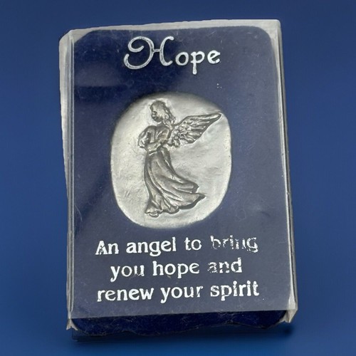 Vintage Catholic Hope Guardian Angel Religious Medal Pocket Token | eBay