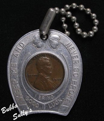 1947 Lincoln Cent Encased Lucky Penny PARKER JEWELERS | eBay